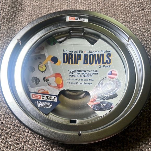 Range Kleen | Kitchen | Chrome Drip Bowls 2pack | Poshmark